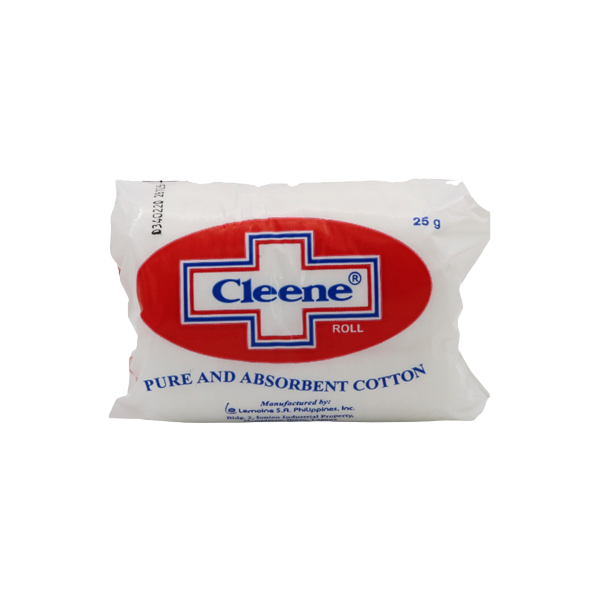 CLEENE Pure and Absorbent Cotton Roll 25g price in the Philippines ...